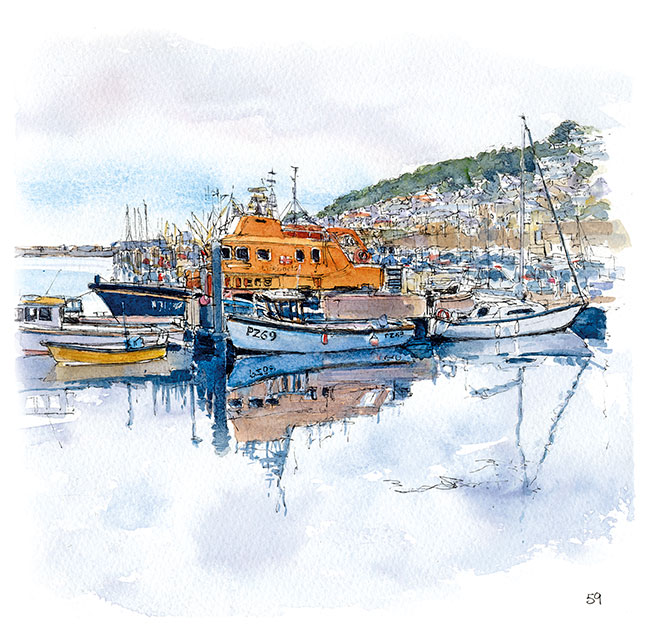 The Lifeboat, Newlyn Harbour - Cornwall Contemporary
