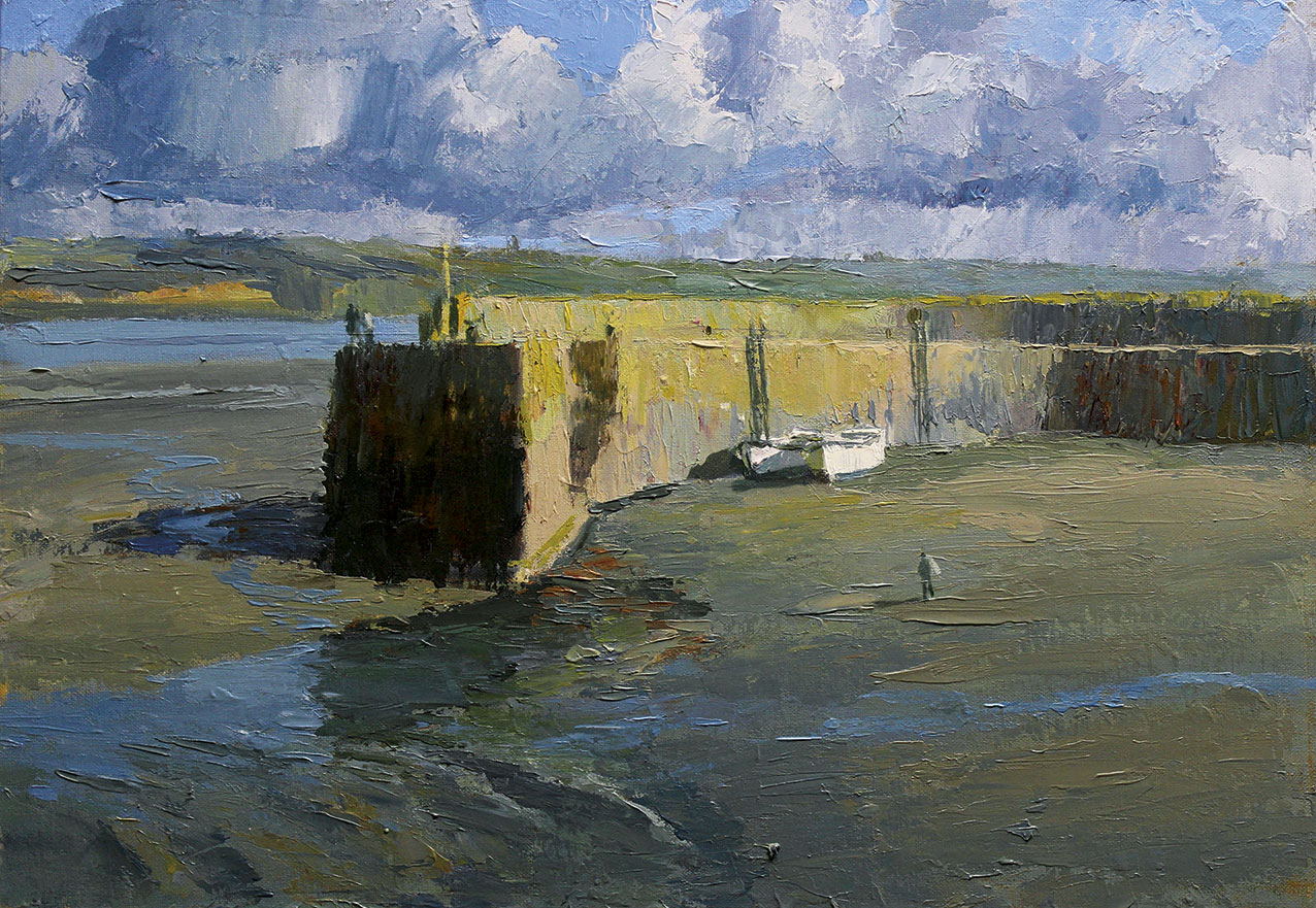 Tucked Inside the Harbour Wall, St. Michael's Mount - Cornwall Contemporary