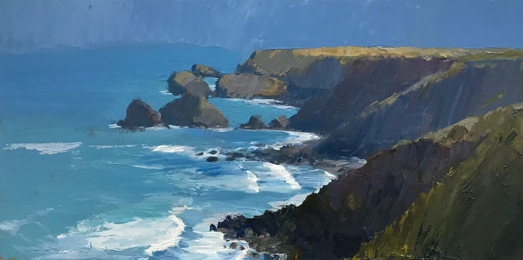 Towards the Steps - Cornwall Contemporary