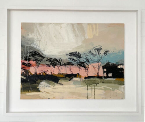 Firelit Skyline on Walk - Cornwall Contemporary