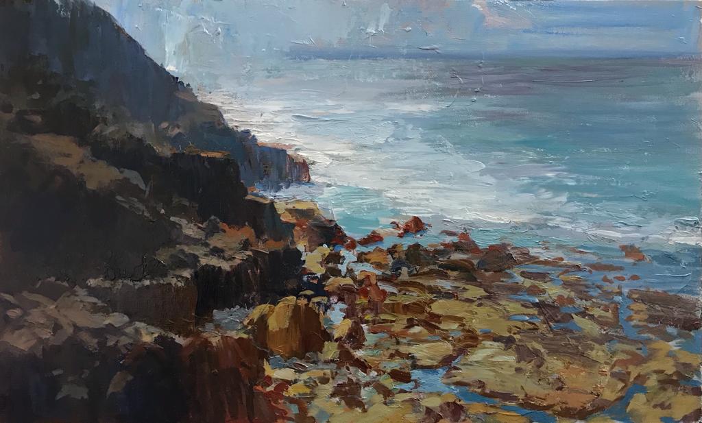 Towards Church Rock, A Beautiful Day - Cornwall Contemporary